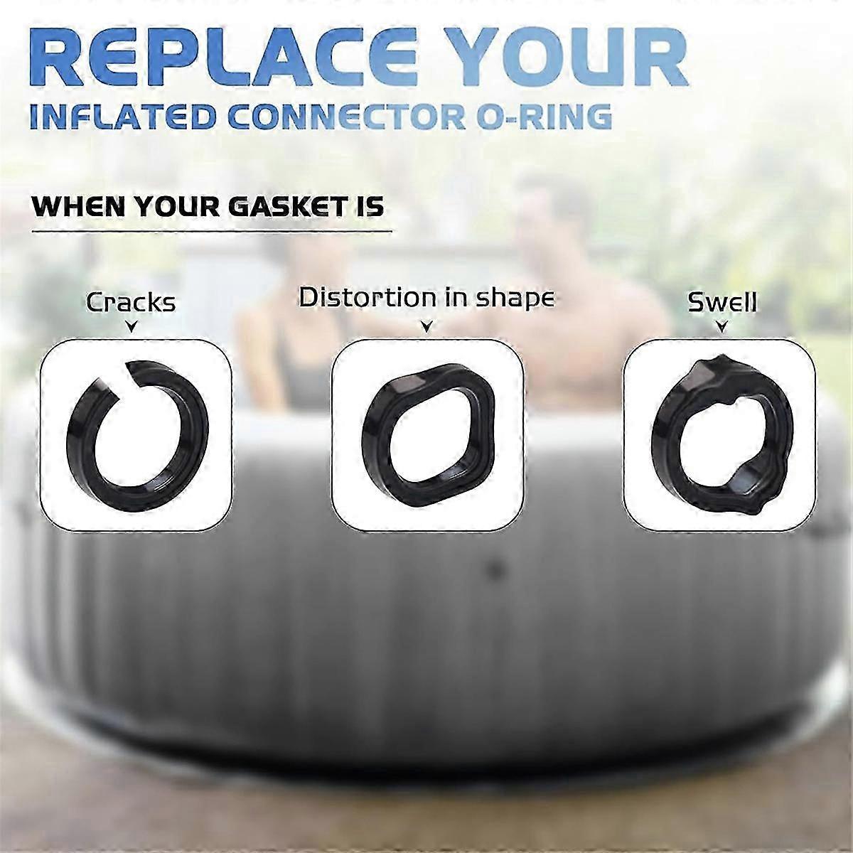 4Pcs 11699 Pool Pump Replacement Parts for Intex Pure Spa Hot Tub Parts ...