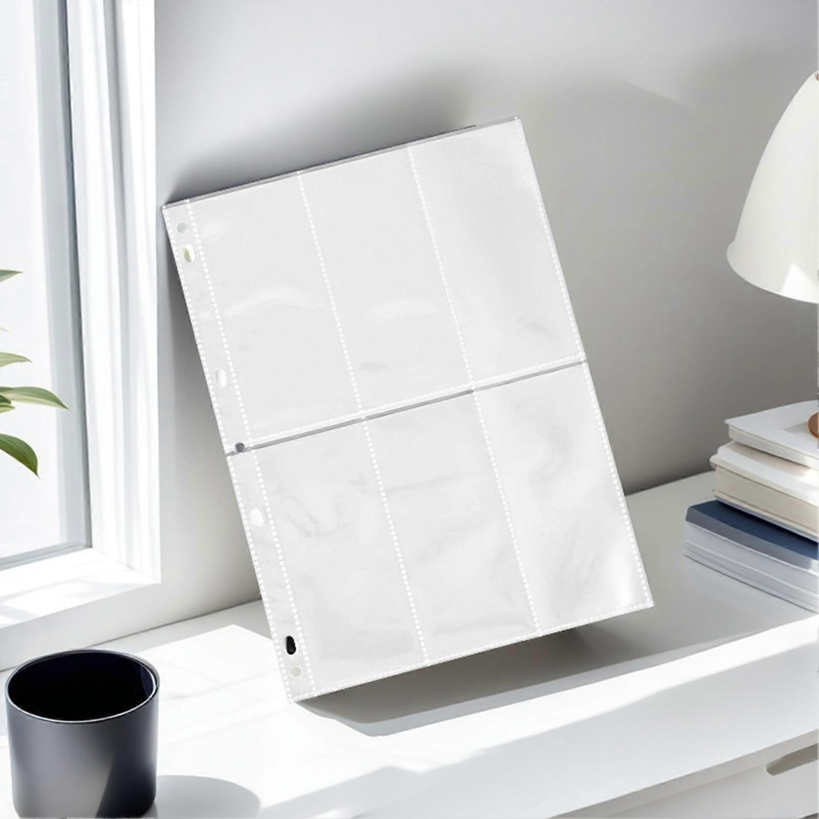 Transparent Photo Album Binder Refills Replacement Page Photo Storage ...