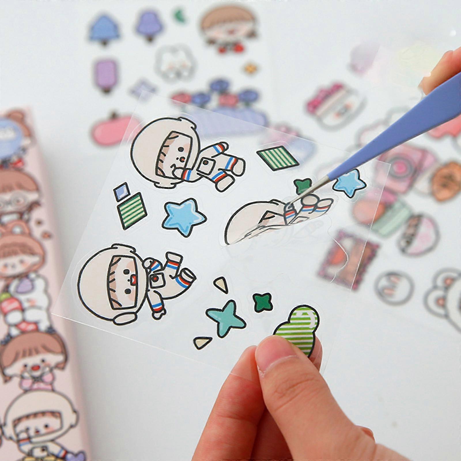 Decorative Scrapbook Stickers, Durable PET Material Waterproof ...