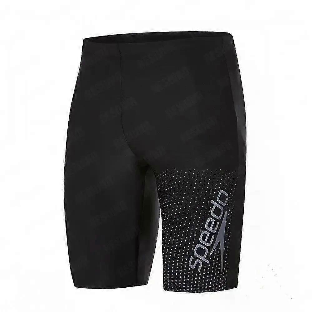 Summer Men's Swim Jammer Endurance Athletic Training Swimsuit Shorts ...