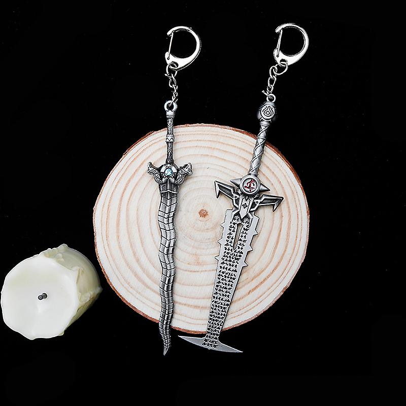 Hot Game Doom Eternal Metal Keychain Crucible Blade Slayer Sword Weapo ...