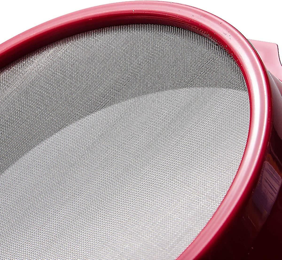 Household Sieve, Strainer, Stainless Steel Mesh, Plastic Flour Sifter ...