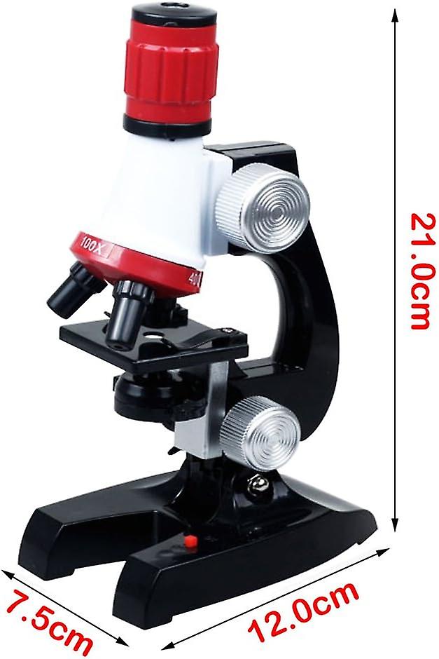 Child Microscope 100x 400x 1200x Magnification Science Microscope Kit ...