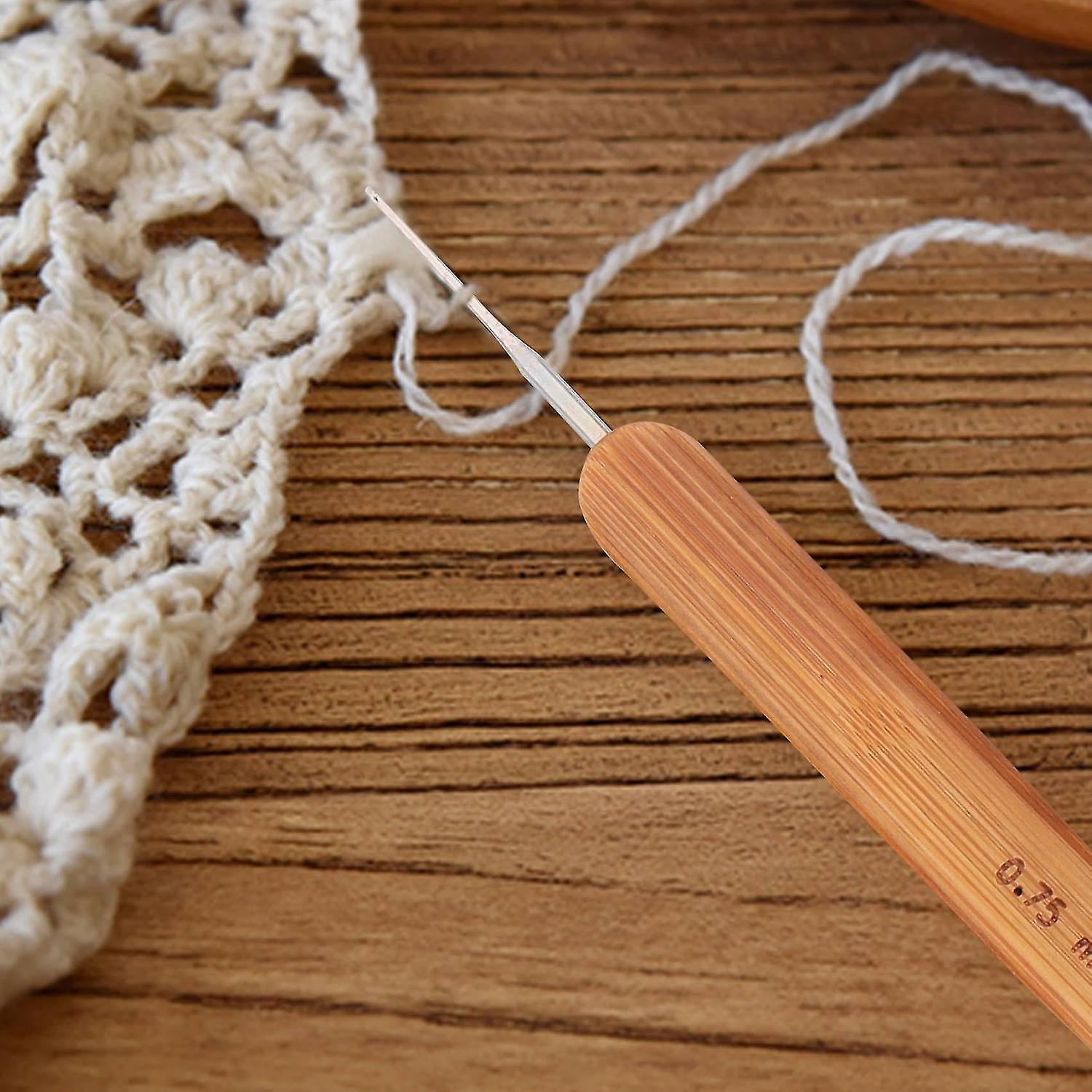 9 Pieces Bent Latch Hook Crochet Needle Set Latch Hook Dreadlocks Tool ...