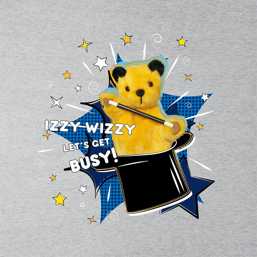 Sooty Top Hat Izzy Wizzy Let's Get Busy Men's Varsity Jacket | Fruugo UK