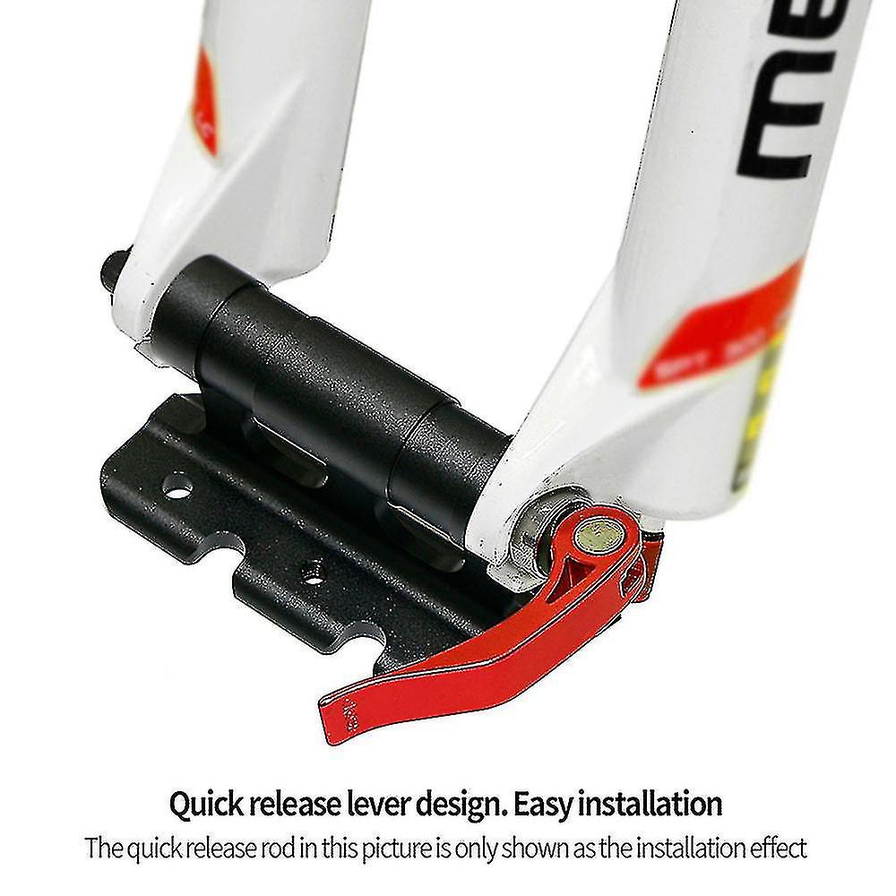 Bike Fork Mount Quick Release Thru Axle Carriers Front Fork Block Car ...