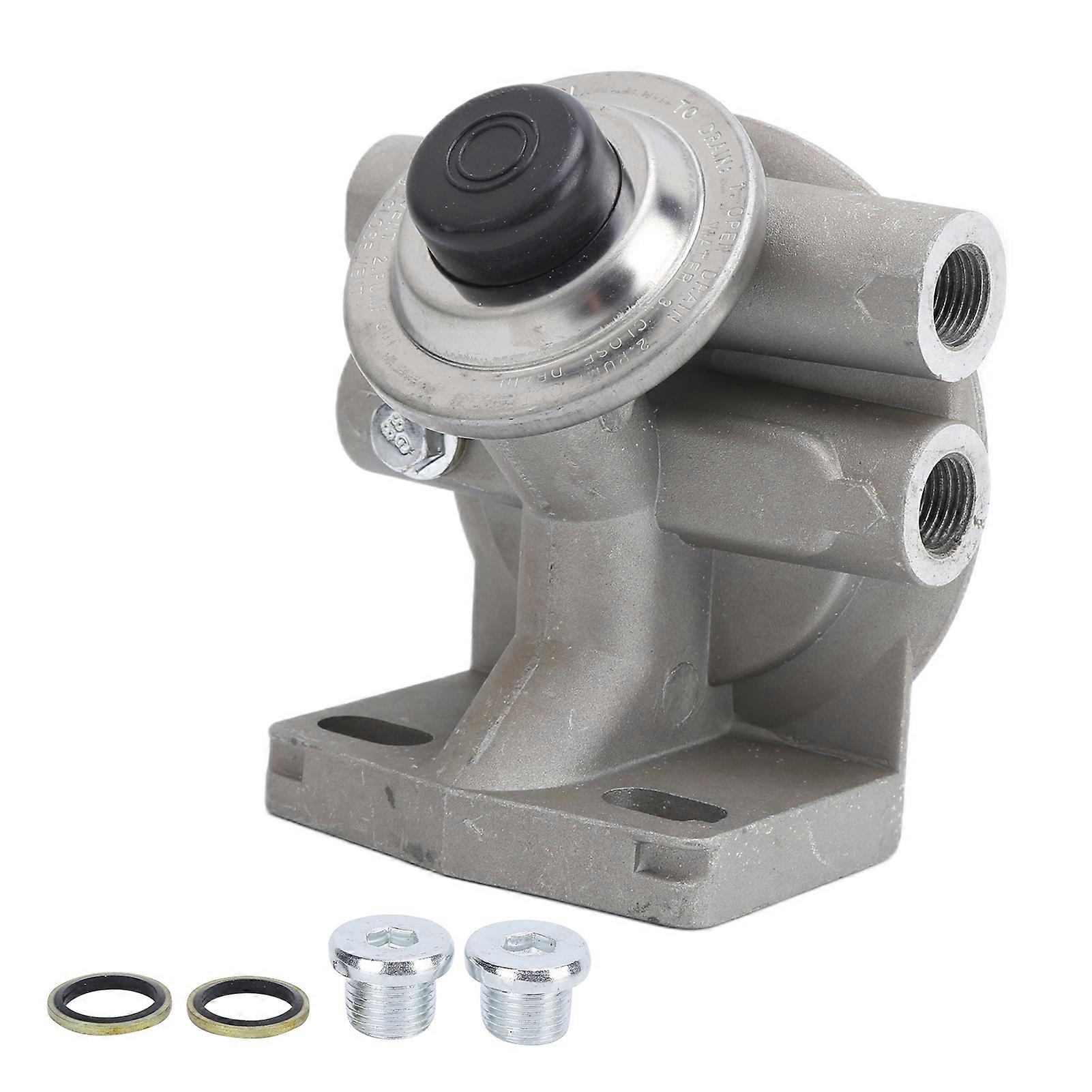 Oil Filter Base Hand Priming Pump Fuel Filter Mounting Base M16X1.5MM 1 ...