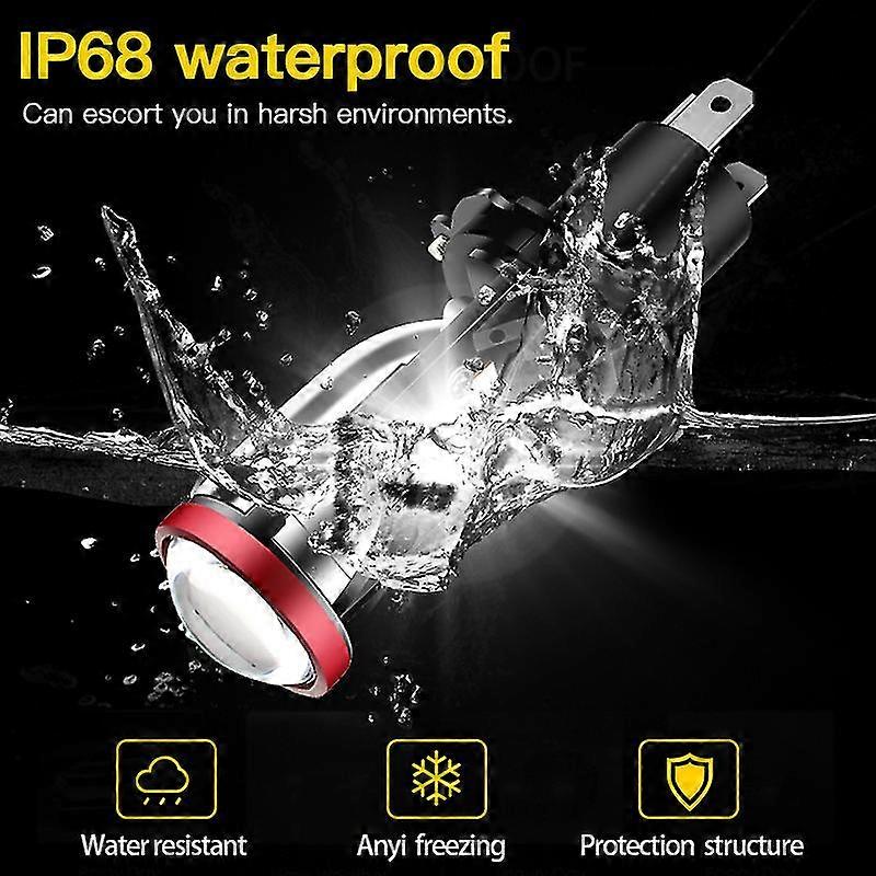 Exquisite For Yamaha Mt07 Motorcycle H4 Led Lens Headlight Retrofit ...