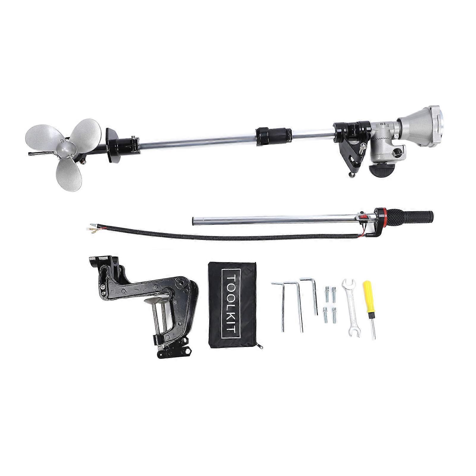 Electric Outboard Trolling Motor Powerful 70mm Center Pitch Fishing ...