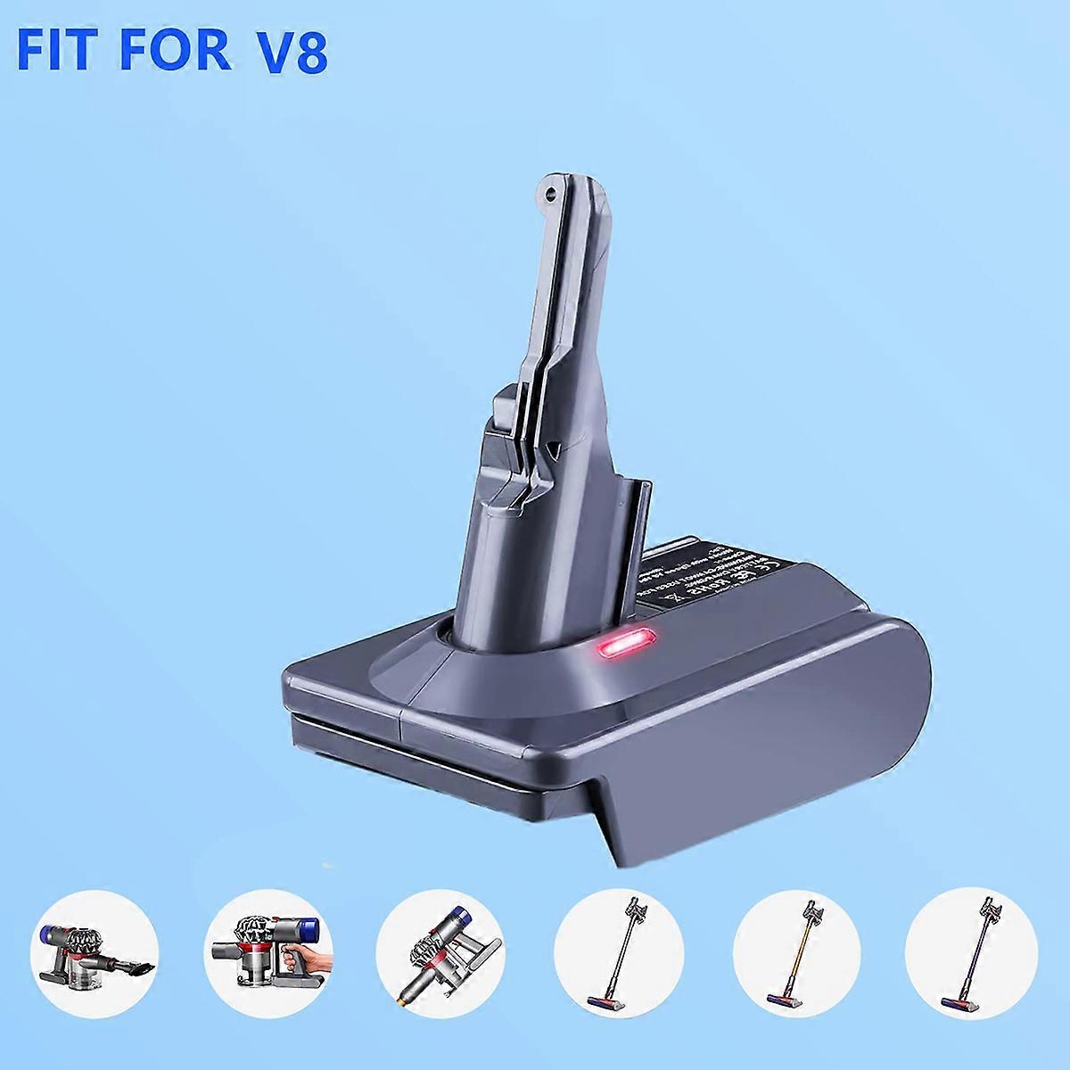V7 V8 Adapter for 18V Lithium-Ion Battery Convert To for V7 V8 Tool Use ...