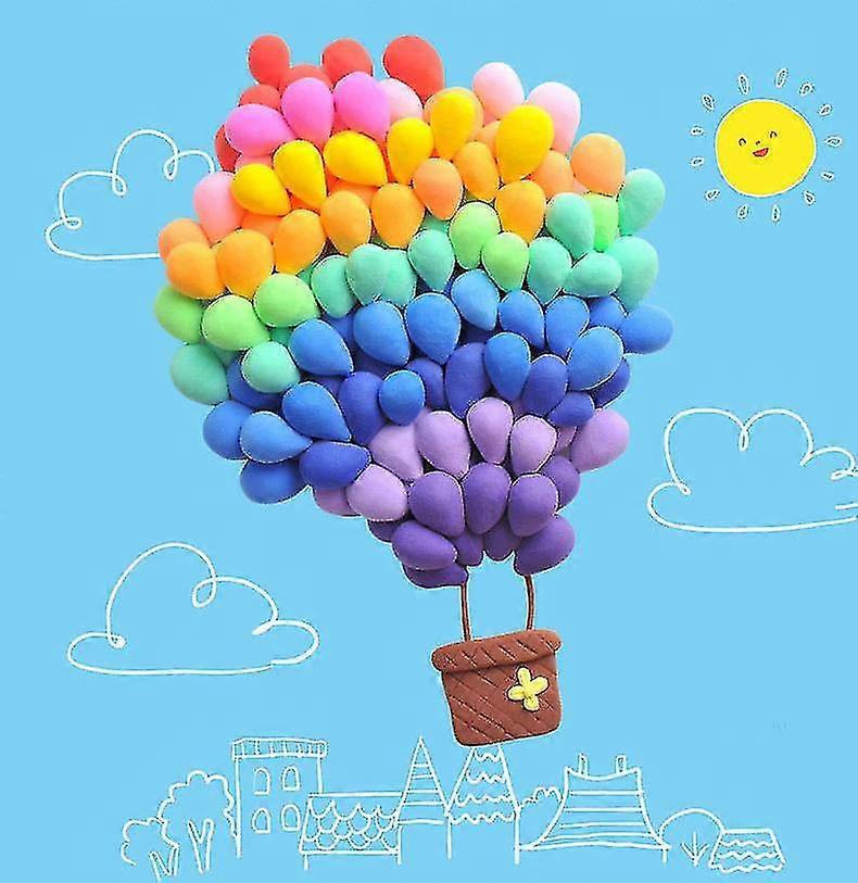 Modeling Clay 36 Colors Air Dry Ultra Light Soft Magic Molding Clay Diy ...