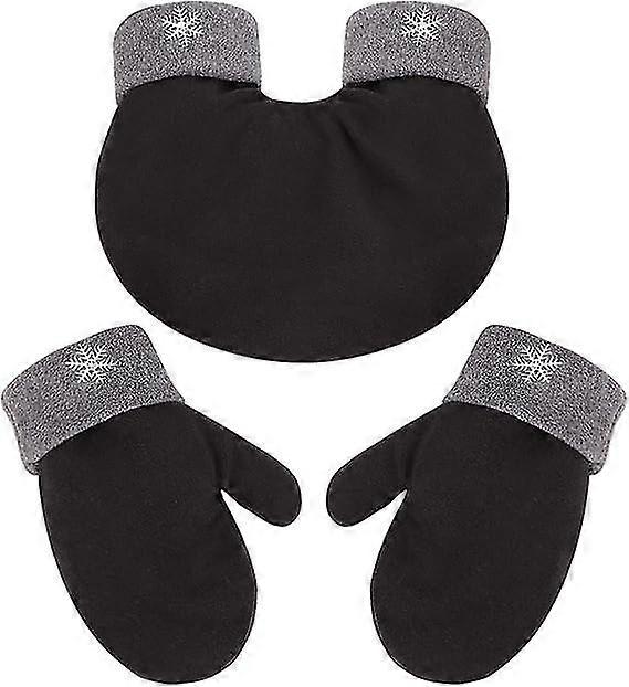 Hand in Hand Mitten Couples Lovers Gloves Winter Warm Gloves Christmas ...