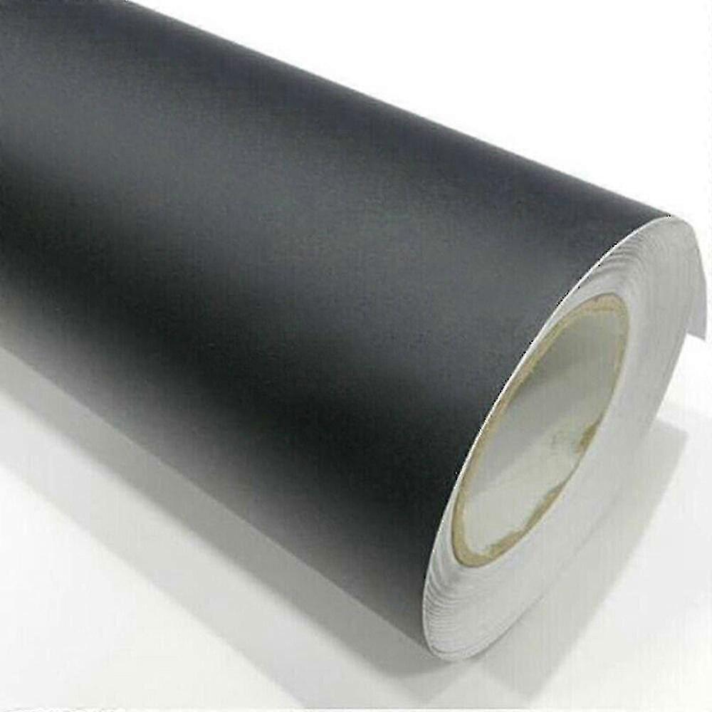 30x152cm Matte Films Black Vinyl Film Wrap Car Diy Sticker Vehicl ...
