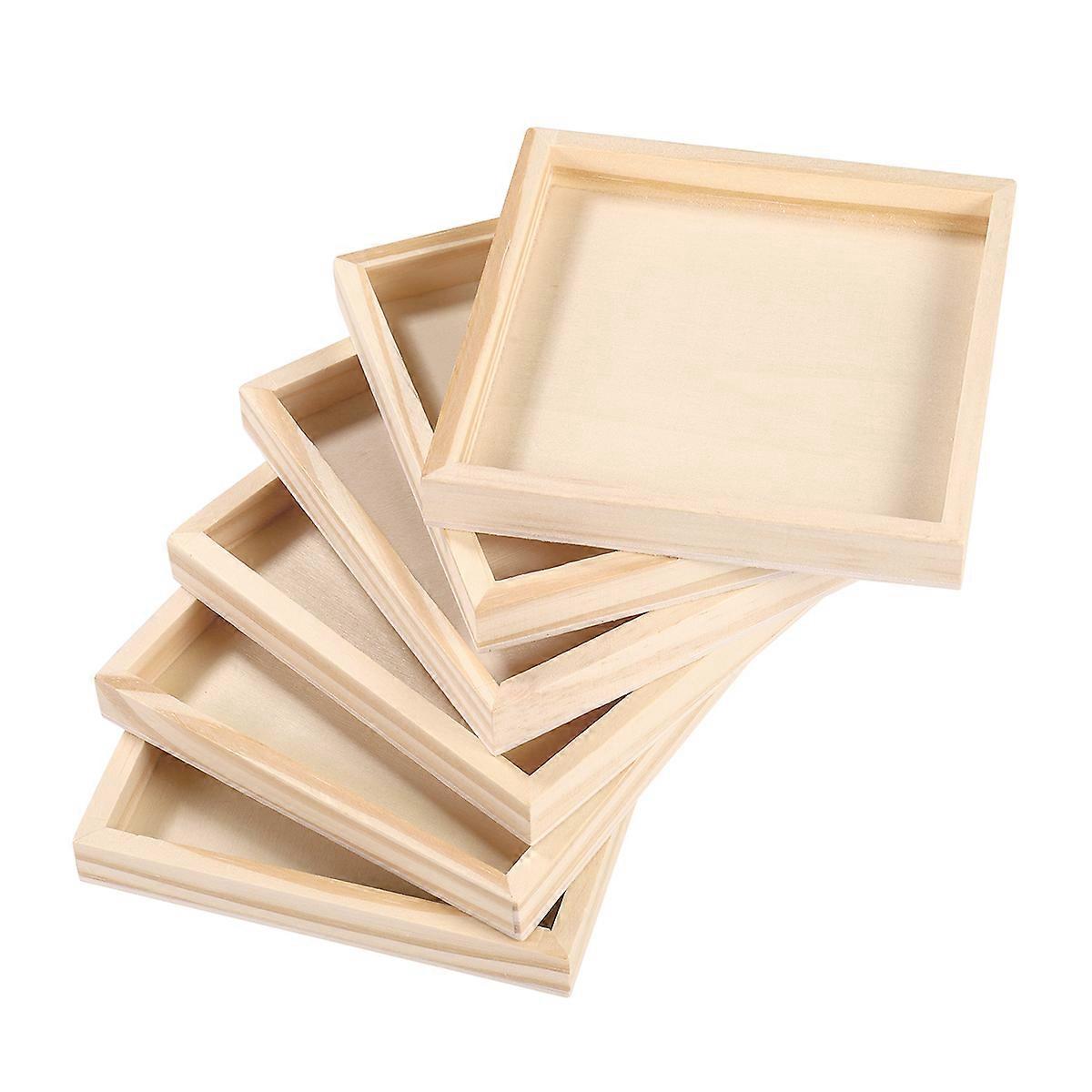 LIOOBO 6PCS Hexahedral Painting Special Tray 9/16 Puzzle Blocks Tray ...