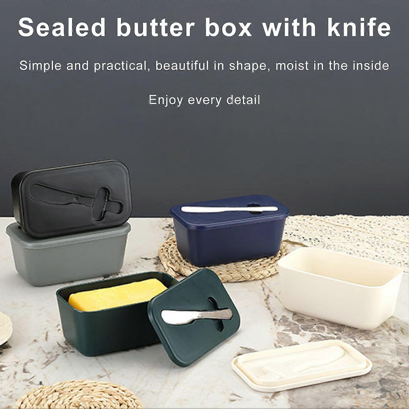 Qinghai Butter Dish with Lid Food-grade Dust-proof Butter Dish for ...