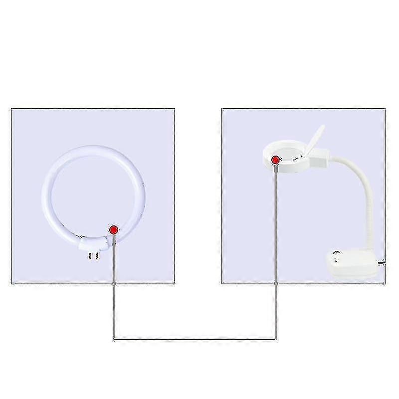 T4 Round Ring Light Tube - G10q Fluorescent Ring Light With 4 Pins ...