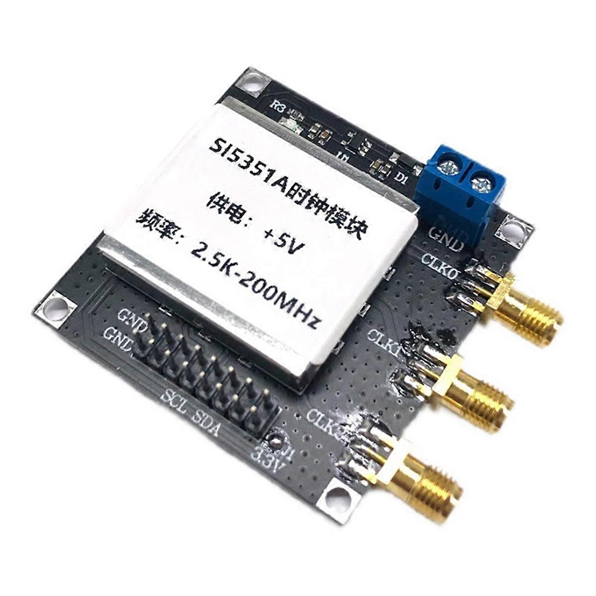 SI5351 2.5K-200MHz Clock Signal Generator Module High Frequency Square ...