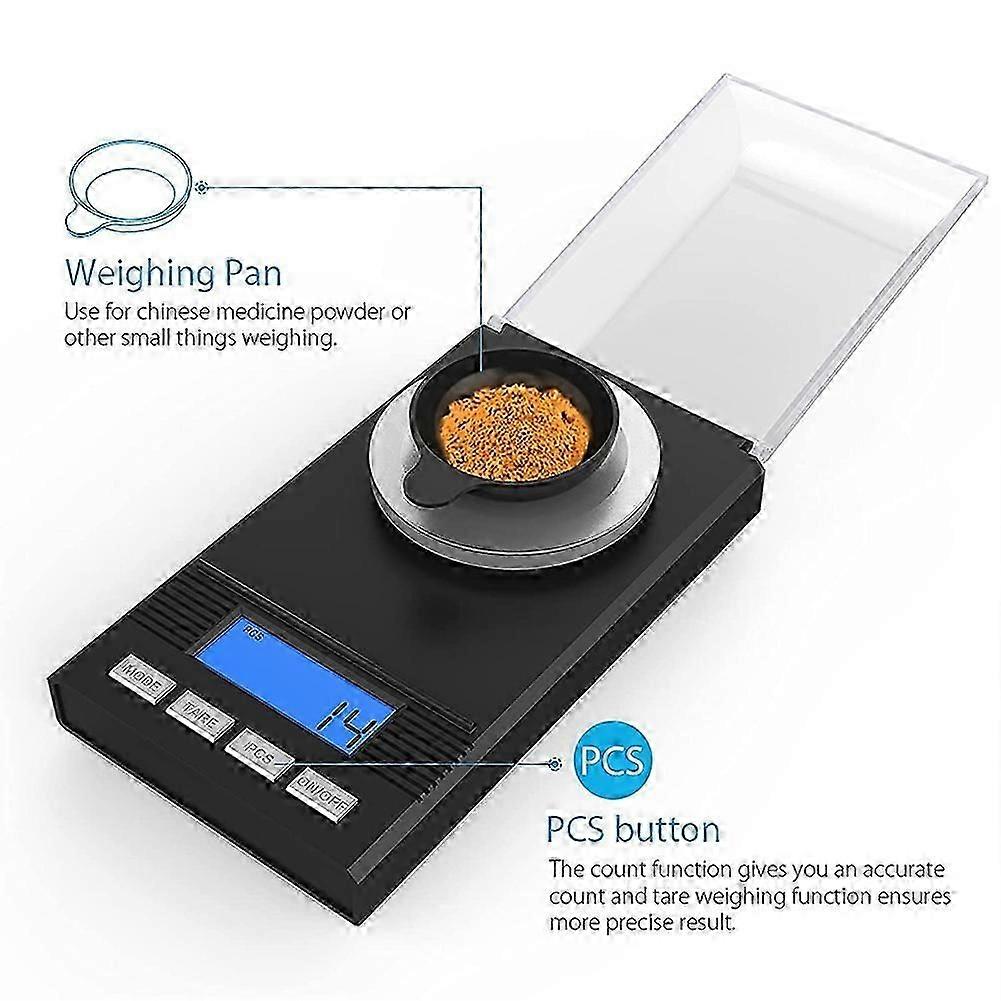 50G/0.001G Milligram Scale,Milligram Precision Scale,MG, Pocket Scale ...