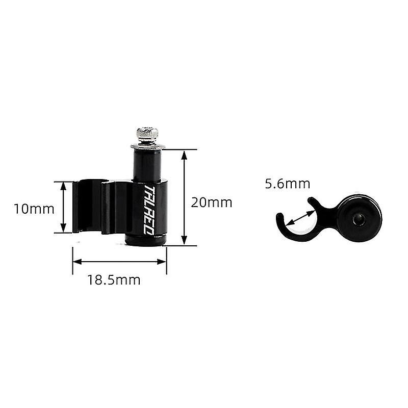 6pcs Black Bicycle Cable Guide Hydraulic Brake Line Holder Hose Wire ...