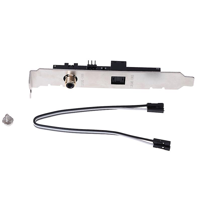 Spdif Optical And Rca Out Plate Cable Bracket For Asus Msi Gigabyte ...