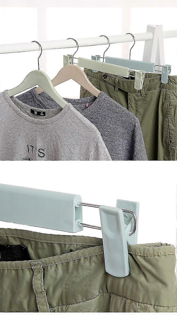 Multi-functional And Powerful Trouser Hanger With Storage Non-marking ...