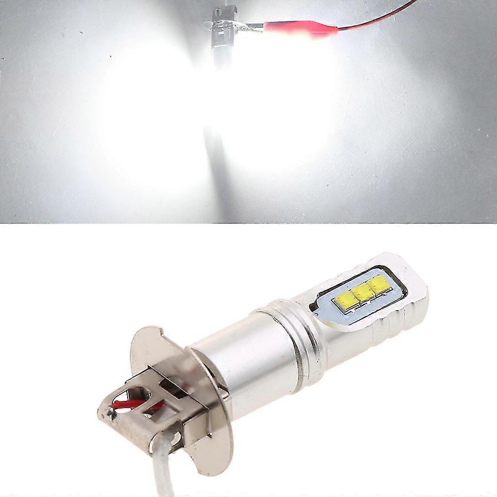 Auto Headlight Fog Lamp Bulds H3 Led Dc12v-24v 6000k 80w Led Bulb ...
