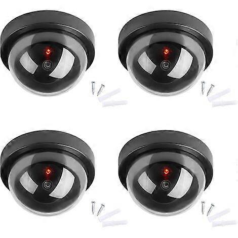 Dummy Cameras, Fake Security CCTV Dome Camera with LED Flashing Light ...