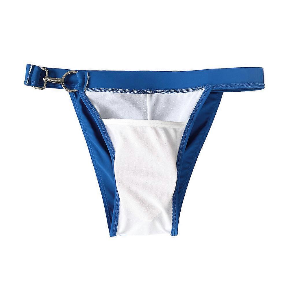 Metal Buckle Bikini Swim Briefs Mens Swimwear Sexy Swimming Trunks For ...