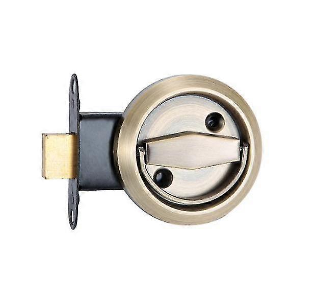 Cyan-Invisible Door Lock Recessed Lock 304 Stainless Steel Single Sided ...