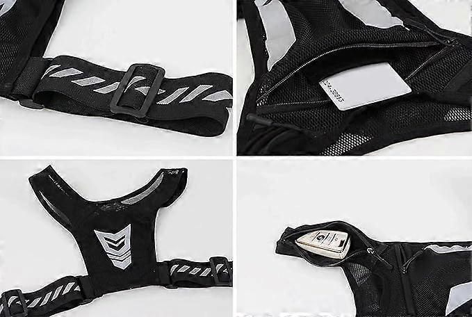 Running Vest with Phone Pocket Lightweight Adjustable Reflective ...