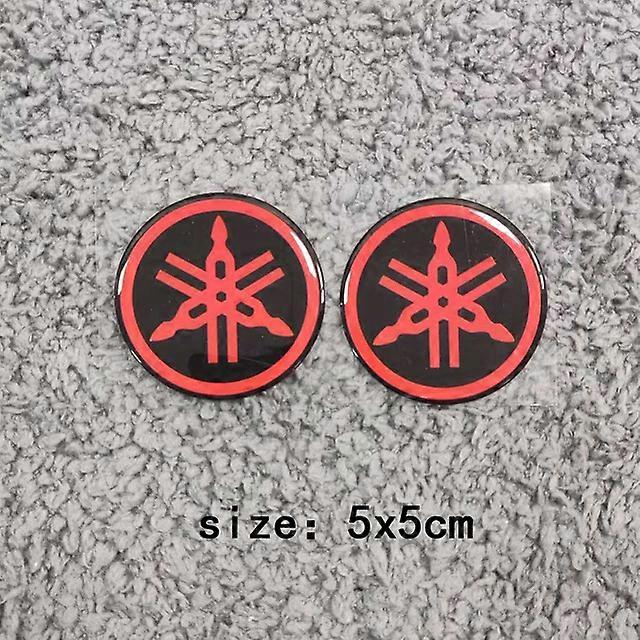 3D Yamaha Stickers Emblem Logo Decal Gold White Black StickerVehicle ...