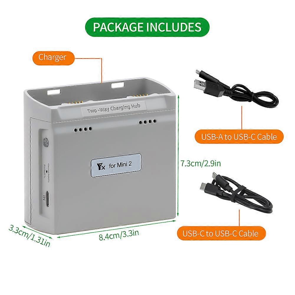 Mini 4K/Mini 2/Mini 2SE Drone Battery Charge Manager Smart Charger For ...