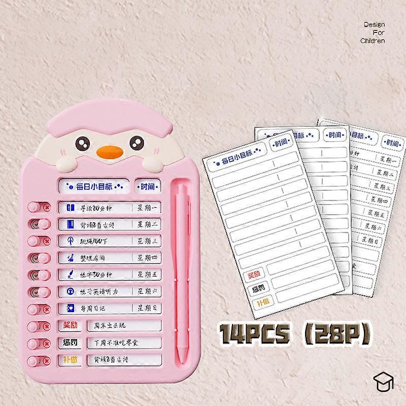 Daily Task Planning Board Students Self-discipline Punch Card Device ...