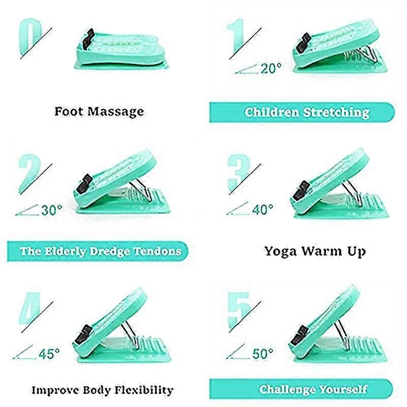 portable slant board foot massage instrument adjustable incline boards ...