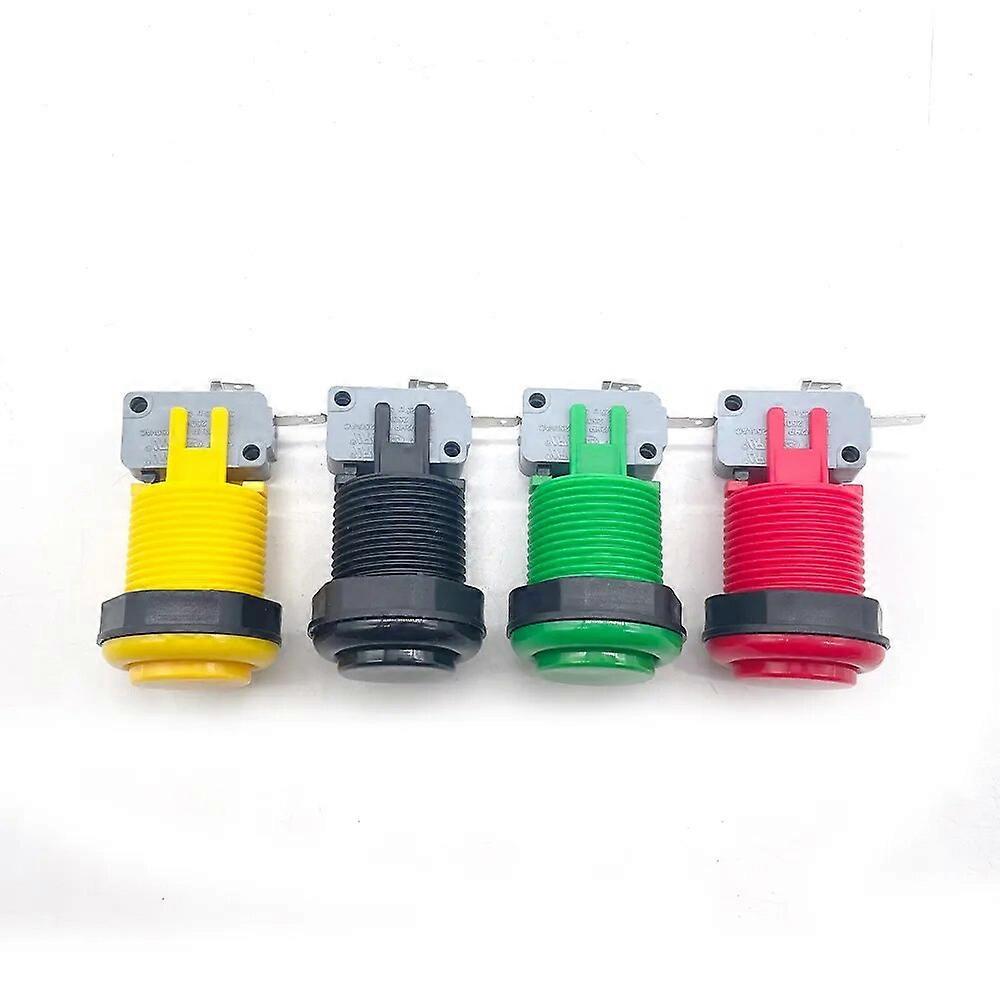 1 Unit 28mm Shorter Push Button Happ American Style With Micro Switch ...