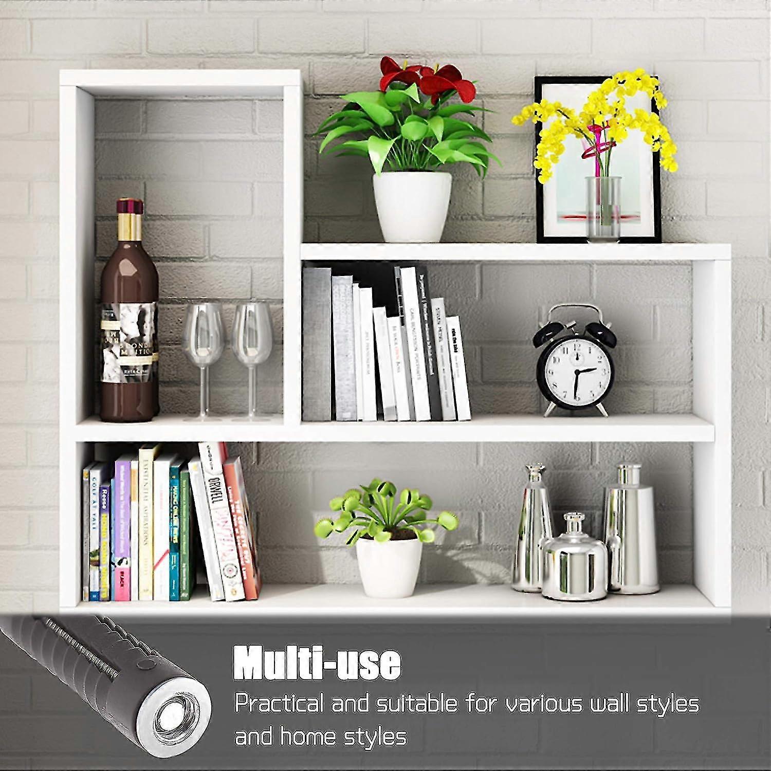 8 Piece Concealed Floating Shelf Brackets, Invisible Wall Bracket Shelf ...