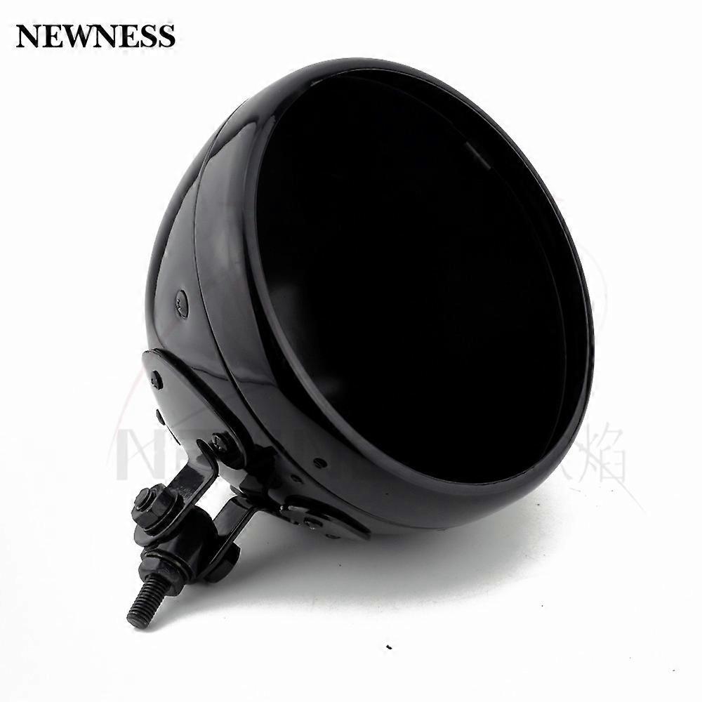 Motorcycle 7" Headlight LED Lighthouse Steel Shell For Harley 883 Iron ...