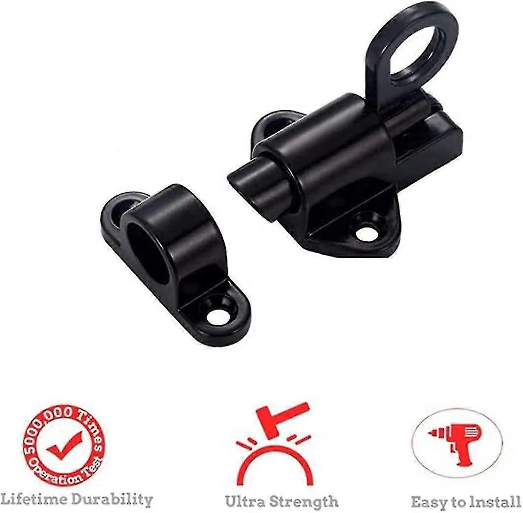 Aluminum Alloy Automatic Spring Latch - Sliding Door Latch - Automatic ...