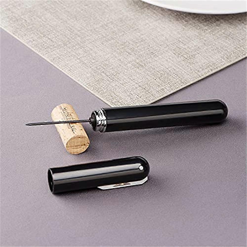 Wine Bottle Opener, Air Pressure Wine Corkscrew With Cutting Wine ...