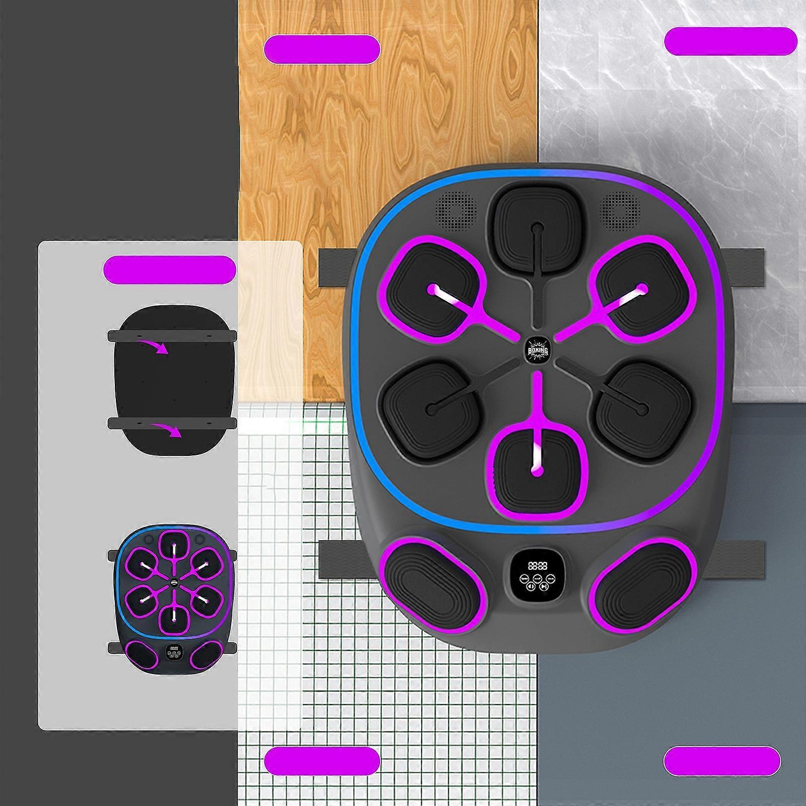 Smart Boxing Trainer Music Boxing Machine Wall Target for Gym Karate ...