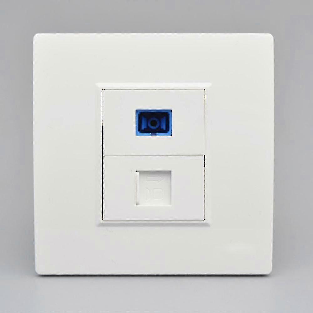 Sc Fiber Optic Wall Outlet & Rj45 Network Jack Panel for Connecto1 Type ...