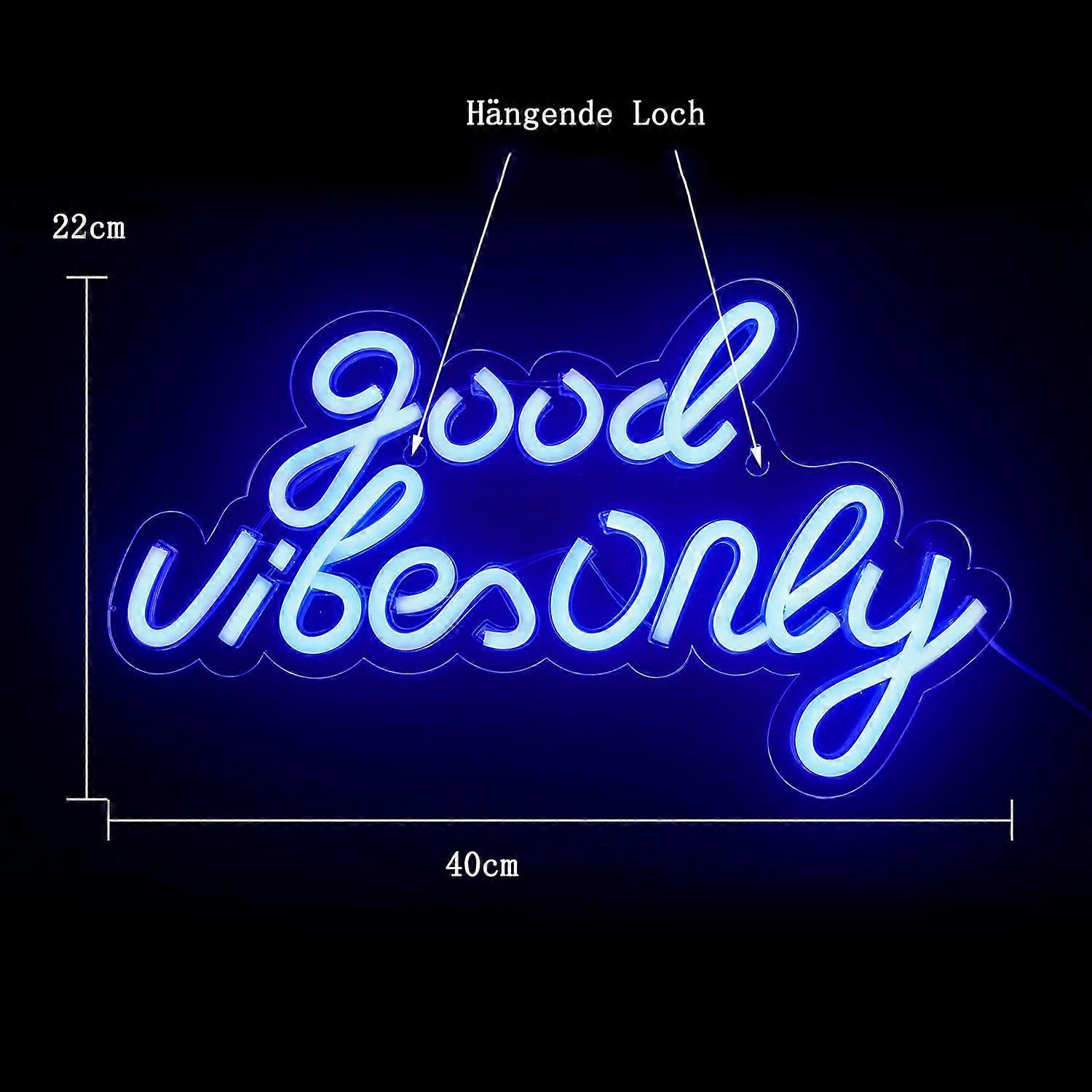 Good Vibes Only Light Advertising LED Word Light Sign Neon Light ...