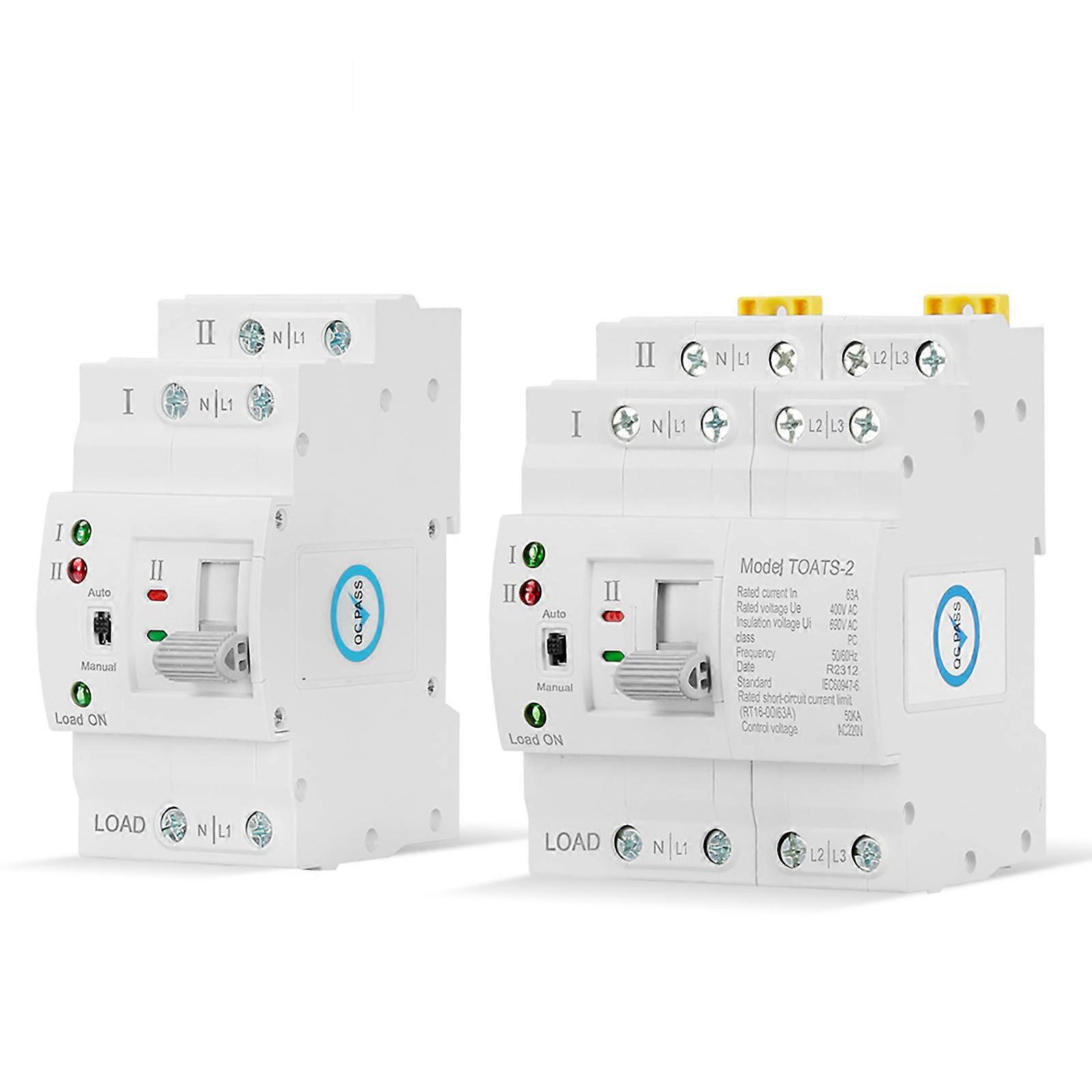 Stable Double Power Automatic Transfer Switches Electrical Selector ...