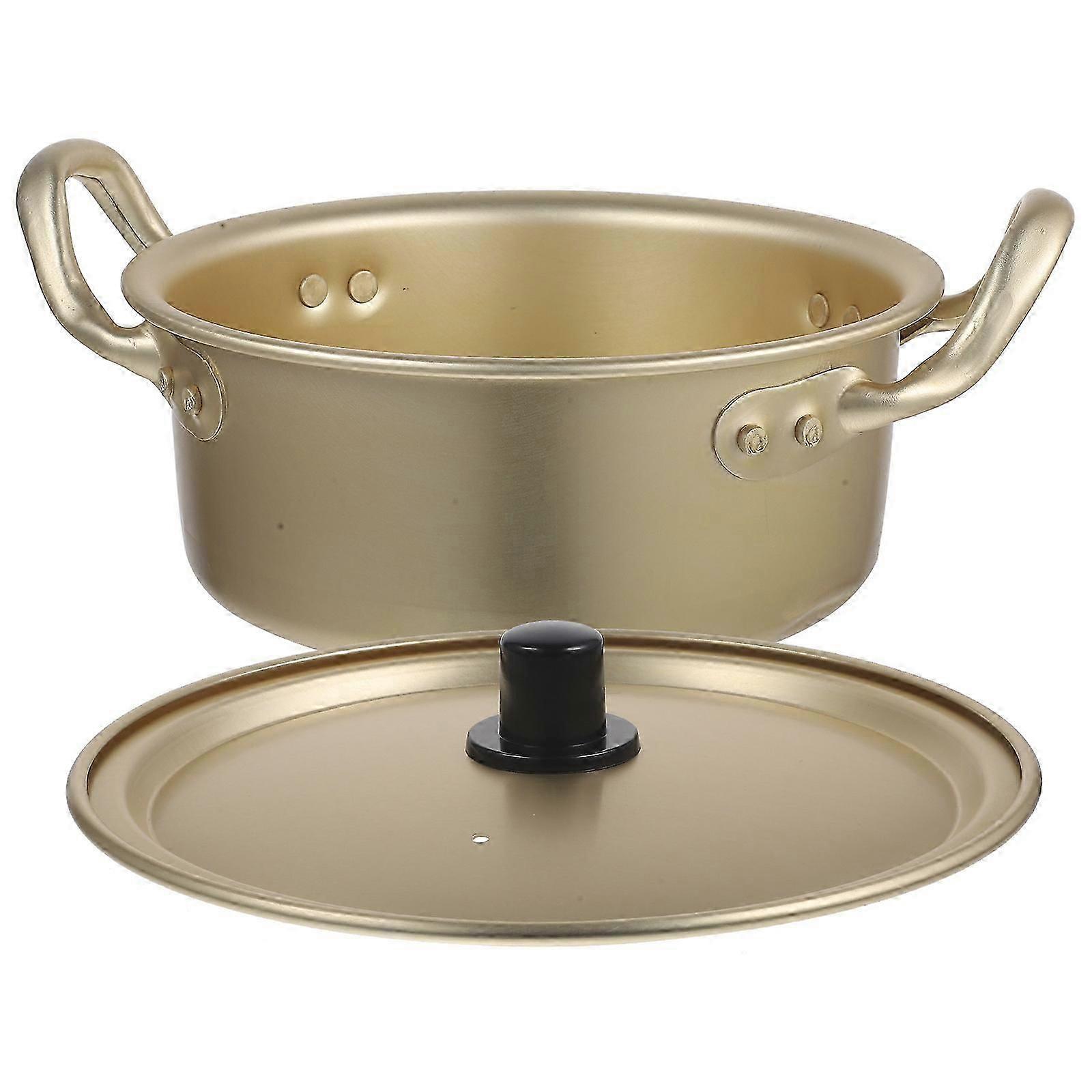 Small Cooking Pot Multi-Function Ergonomic Design 16.5x14x7.3cm Instant ...