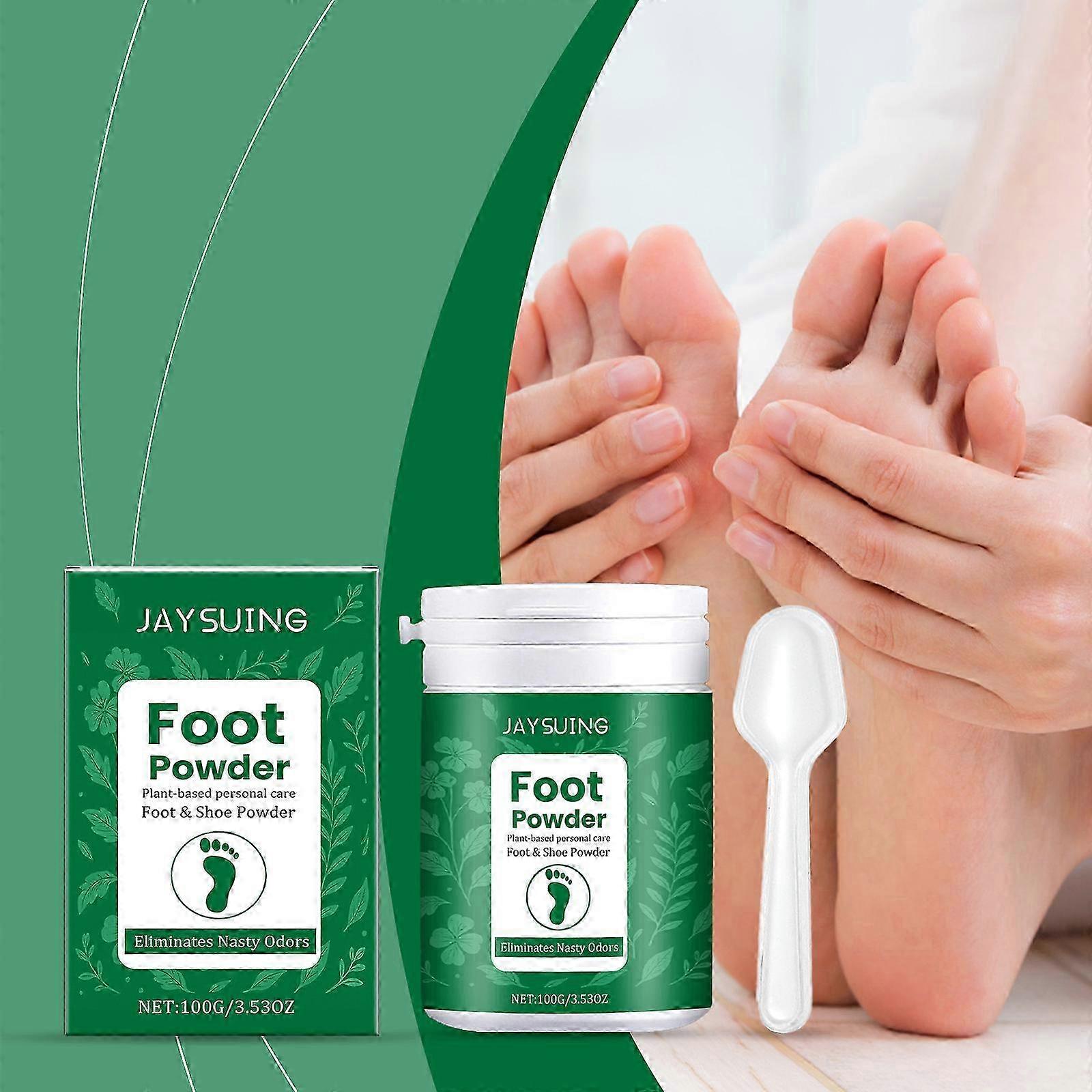 Foot Cleaning Powder, Shoe Odor Removal, Maintains Freshness & Dryness ...