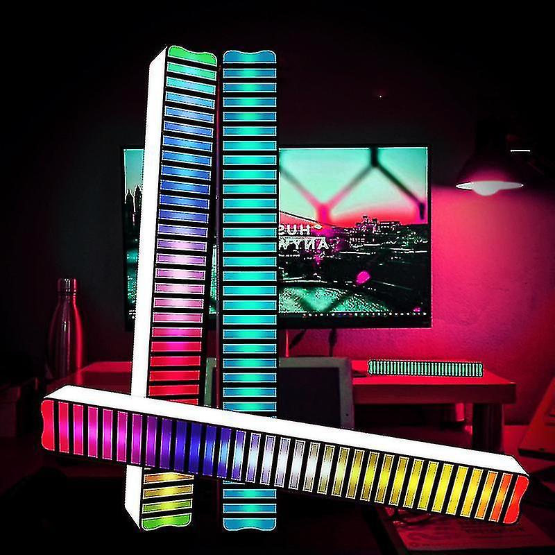 Rgb Led Microphone Sound Level Meter Audio Spectrum Display Analyzer ...