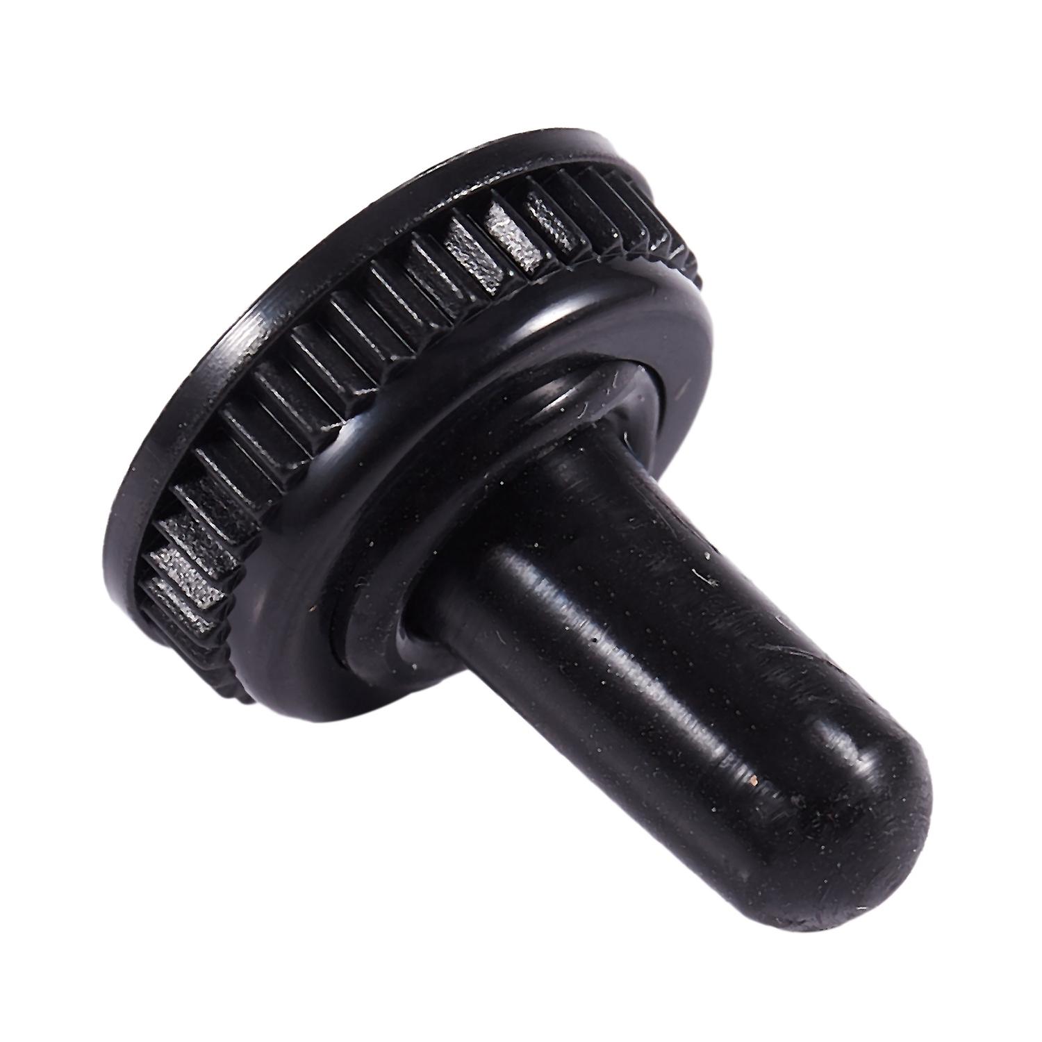 10 x Waterproof Toggle Switch Cap Black Rubber Cover 6mm Diameter ...
