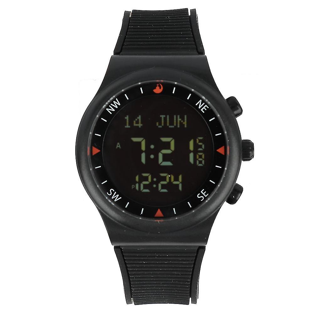 New modern sport azan muslim black watch worldwide prayer time compass ...