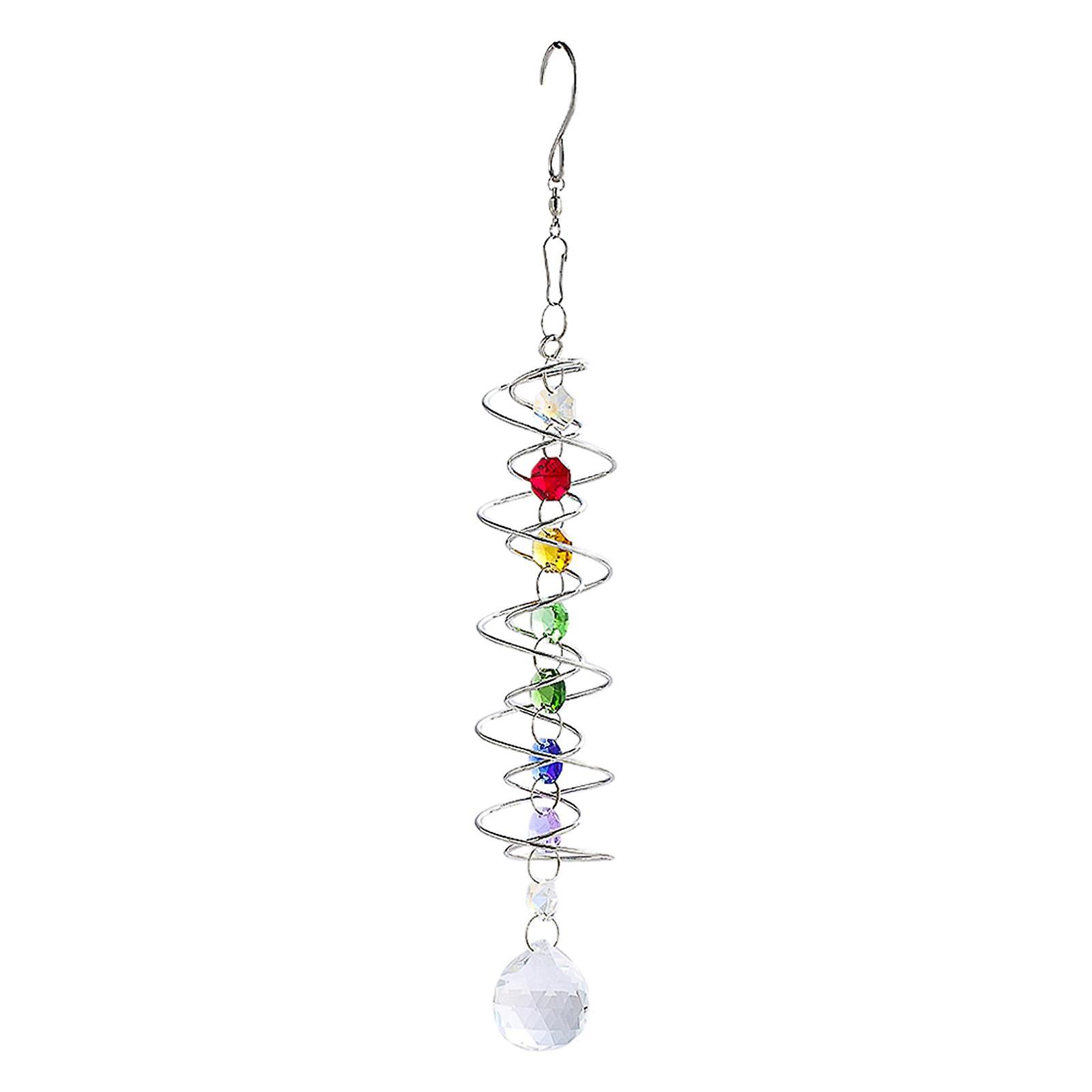 Wind Chime Gazing Ball Spiral Tail Wind Spinner Wind Bell Windchime for ...