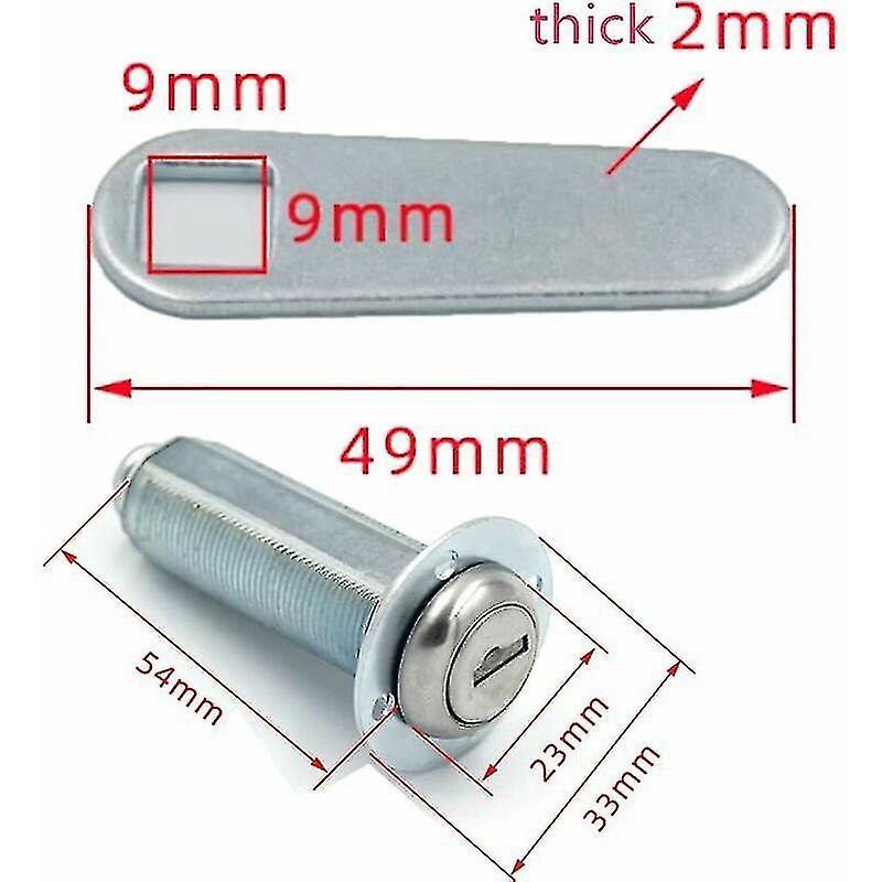 Extra long cam lock with keycode 8025, 2 RV weatherproof lock | Fruugo UK